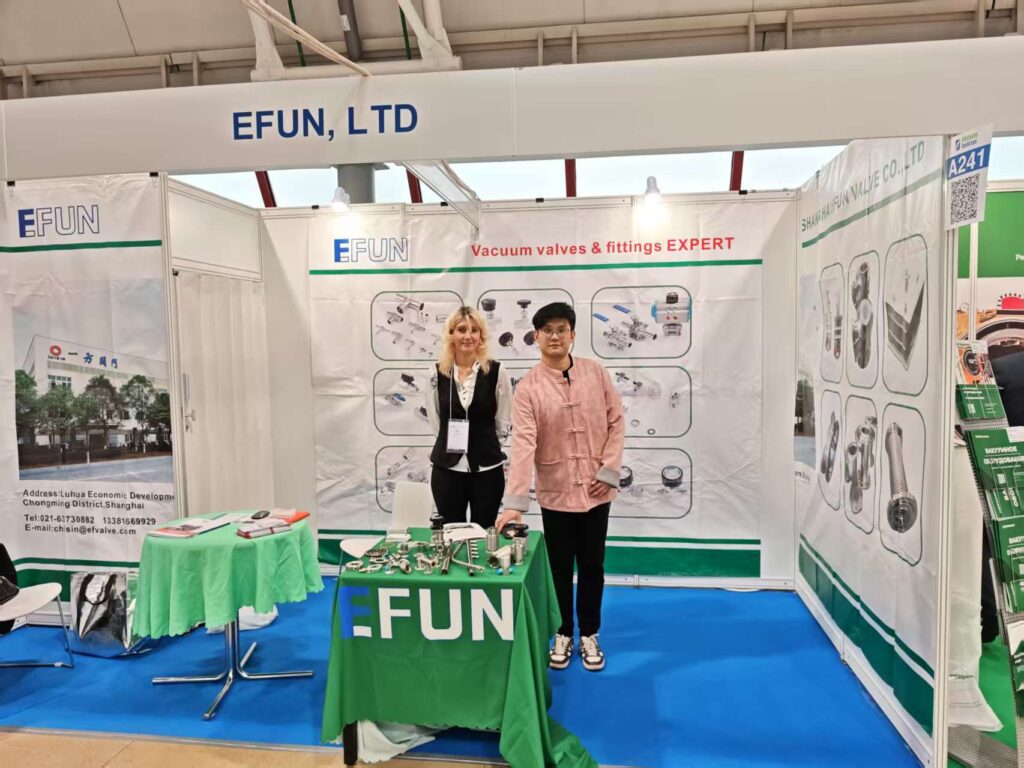EFUN Valve at Vacuuum Techexpo 2025 in Moscow - EFUN Valve